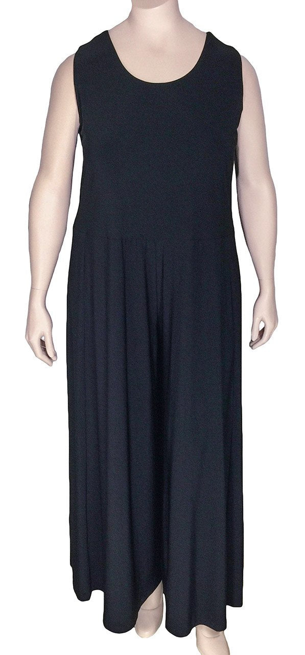 SUN KIM by Comfy USA Black Jumpsuit — FictionNewYork.com